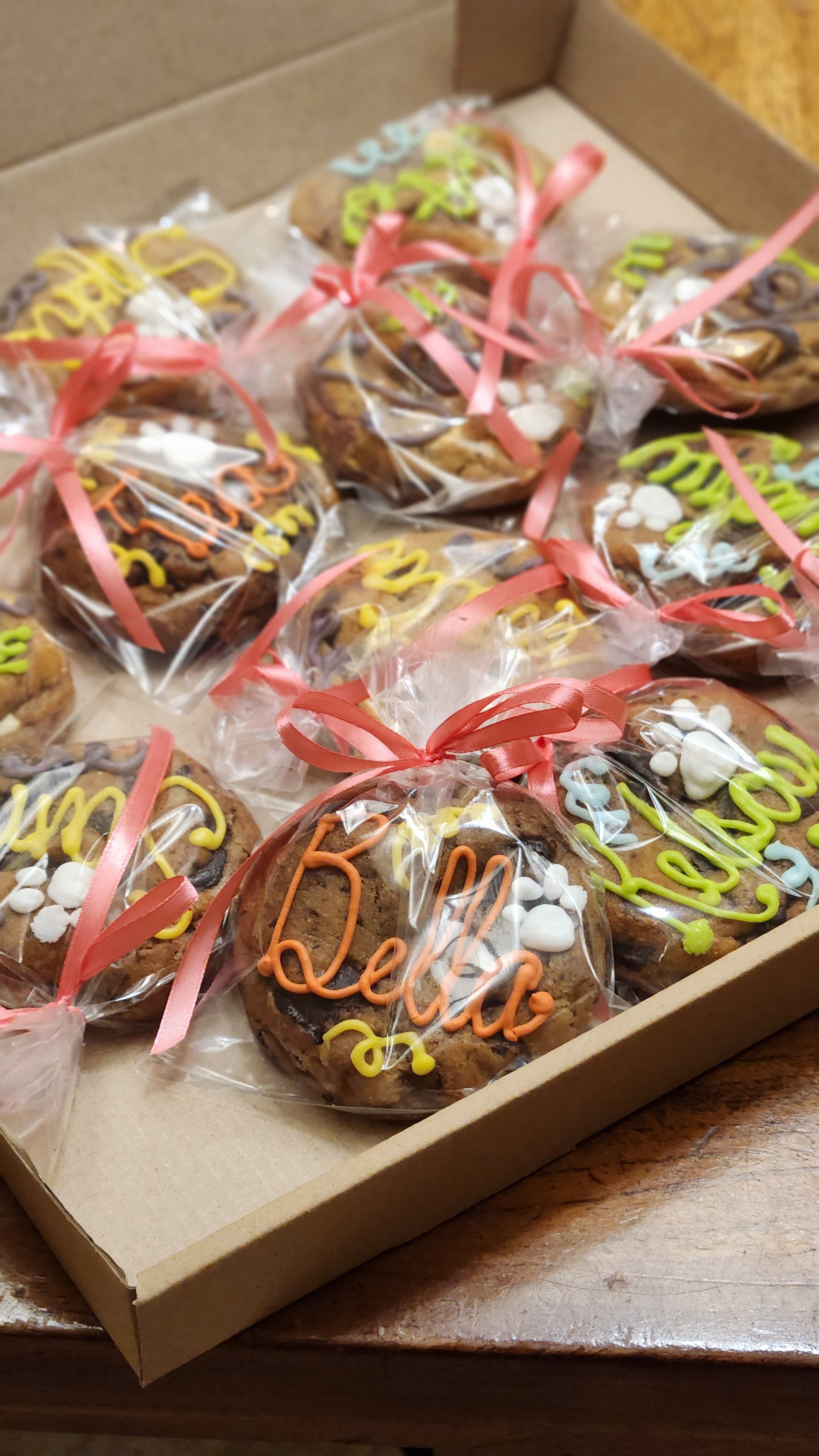 Individually-wrapped Cookies – Pink Bakery by Ange